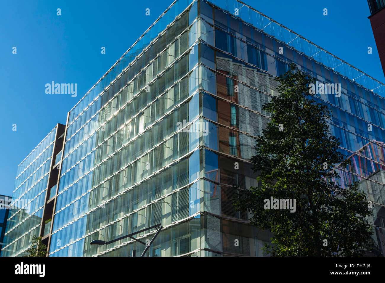 Modern office building in Hamburg, Germany Stock Photo - Alamy