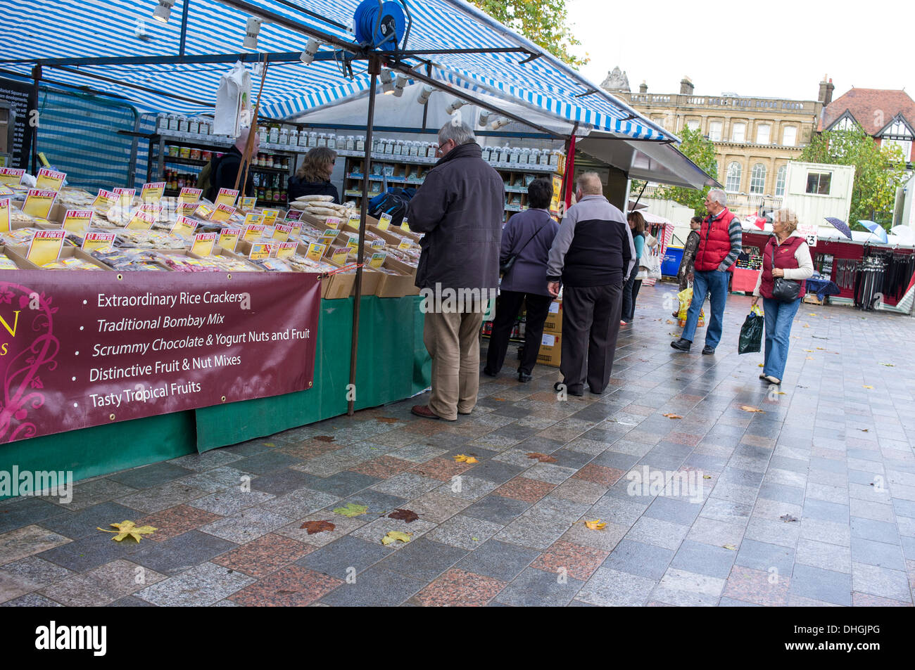 Dried food stall wet market hi-res stock photography and images - Alamy