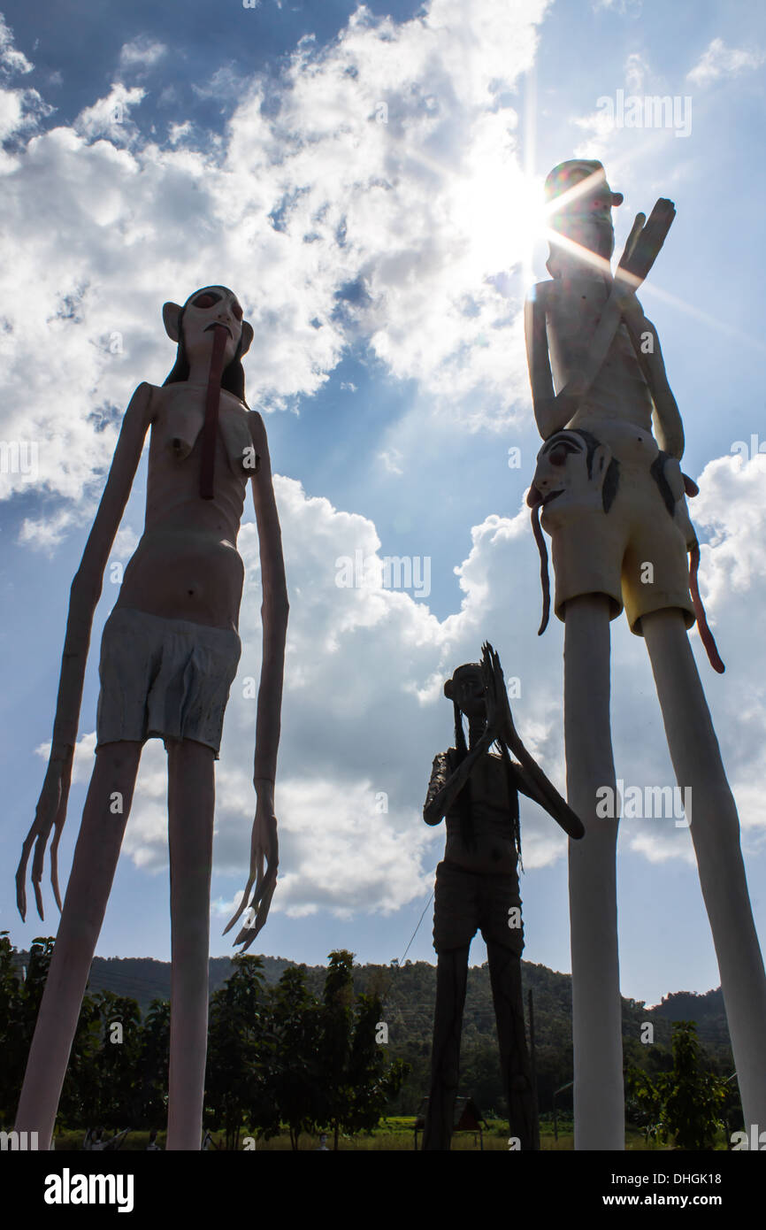 The Art of Giant, ghost and hell Stock Photo - Alamy