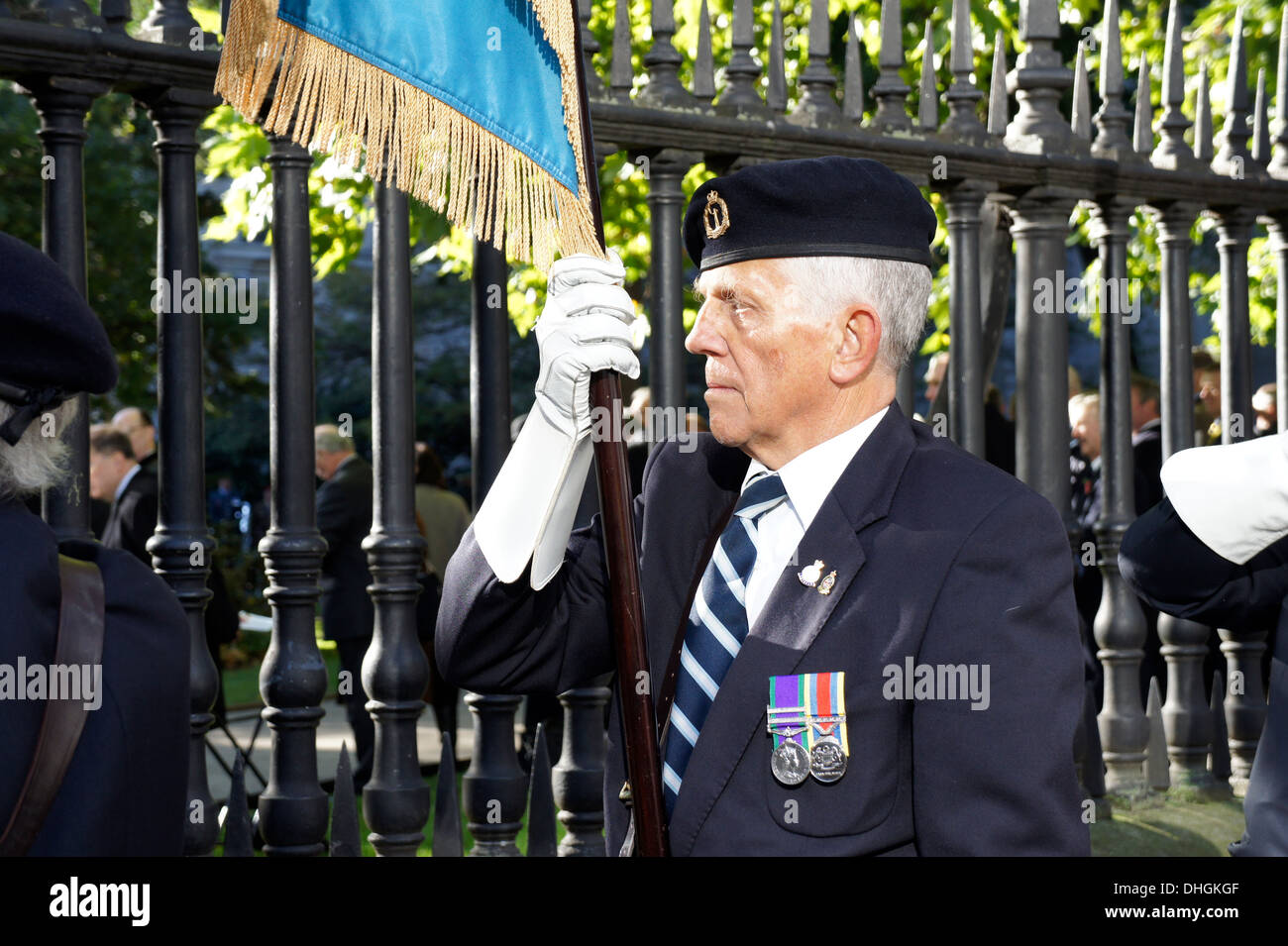 Royal british legion flag hi-res stock photography and images - Alamy
