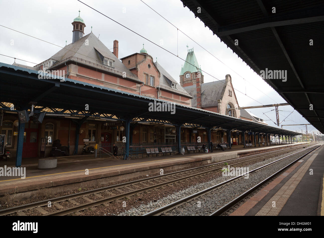 Train station. Colmar, Alsace, France Stock Photo - Alamy