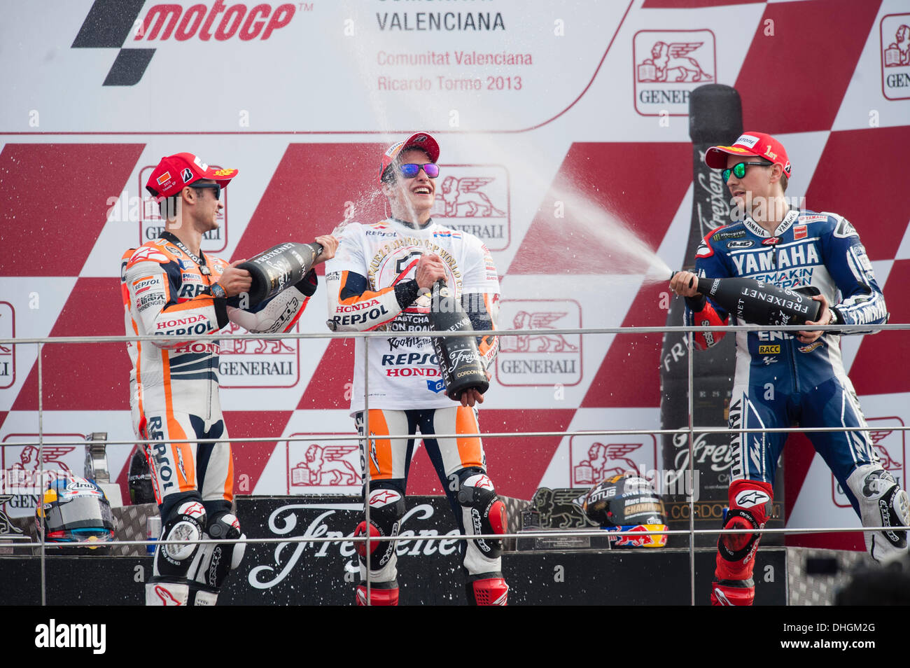 Cheste, Spain. 10th Nov, 2013. Dani Pedrosa (SPA) Repsol Honda Team ...