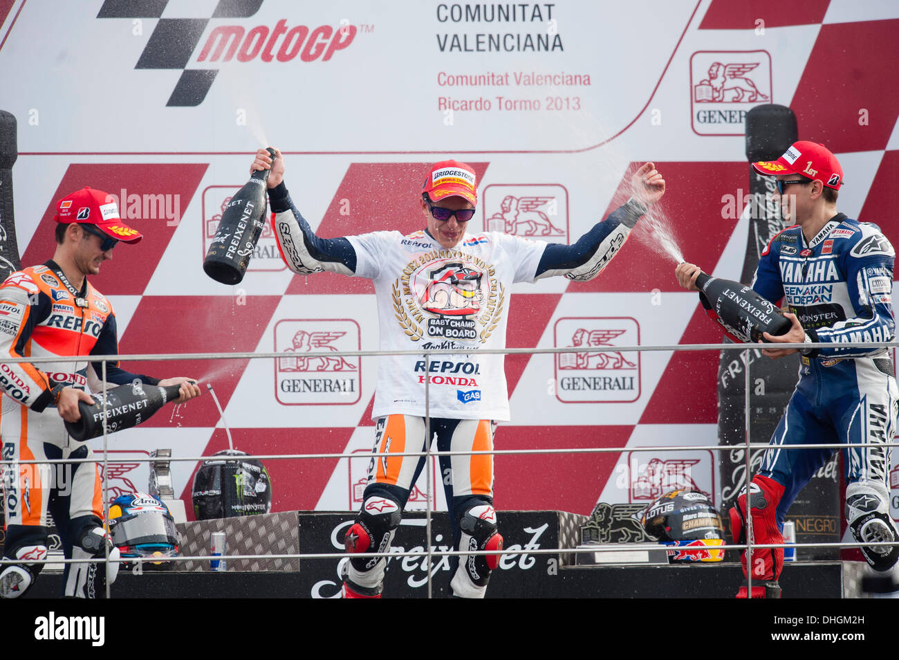 Cheste, Spain. 10th Nov, 2013. Dani Pedrosa (SPA) Repsol Honda Team ...