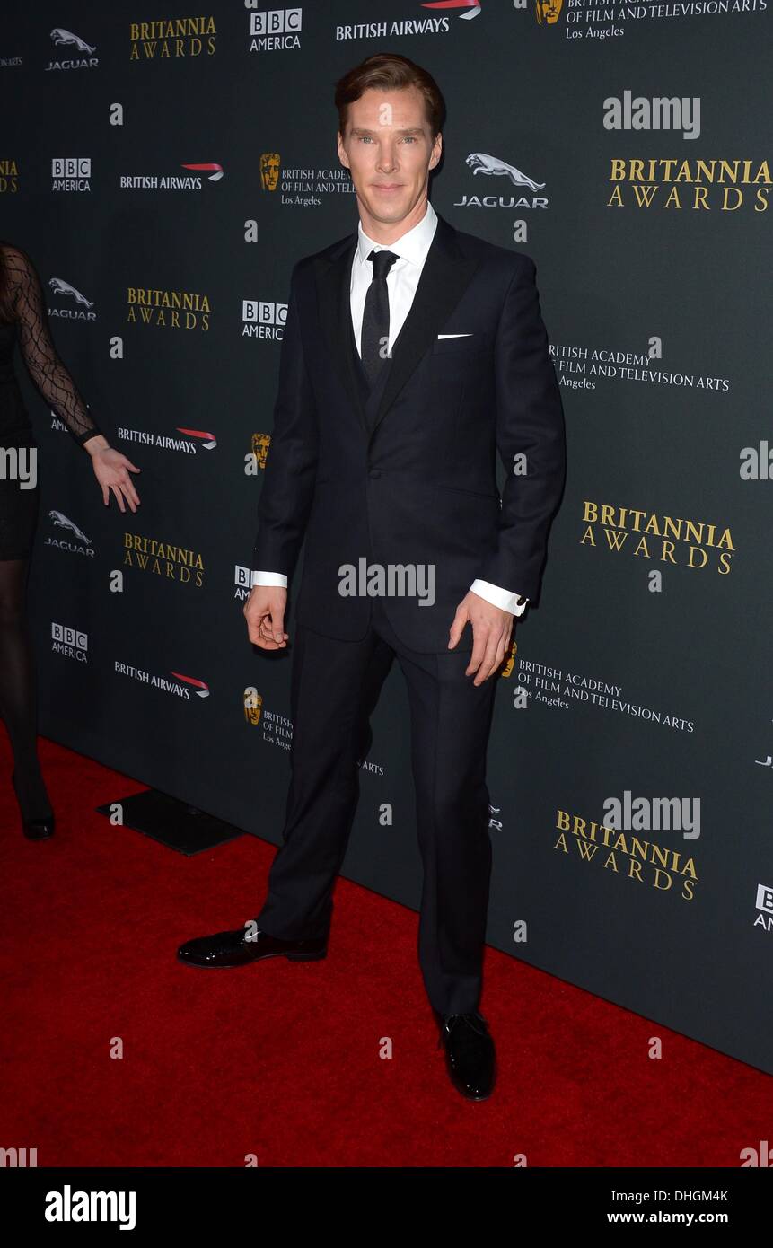 Benedict Cumberbatch arrives at the BAFTA LA Britannia Awards in Los ...