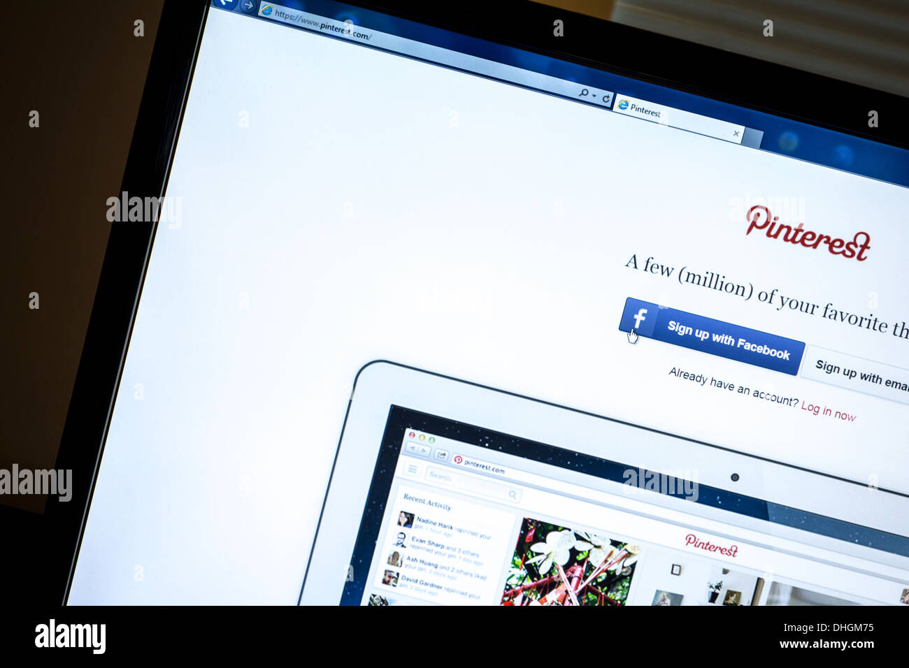 Pinterest online hi-res stock photography and images - Alamy