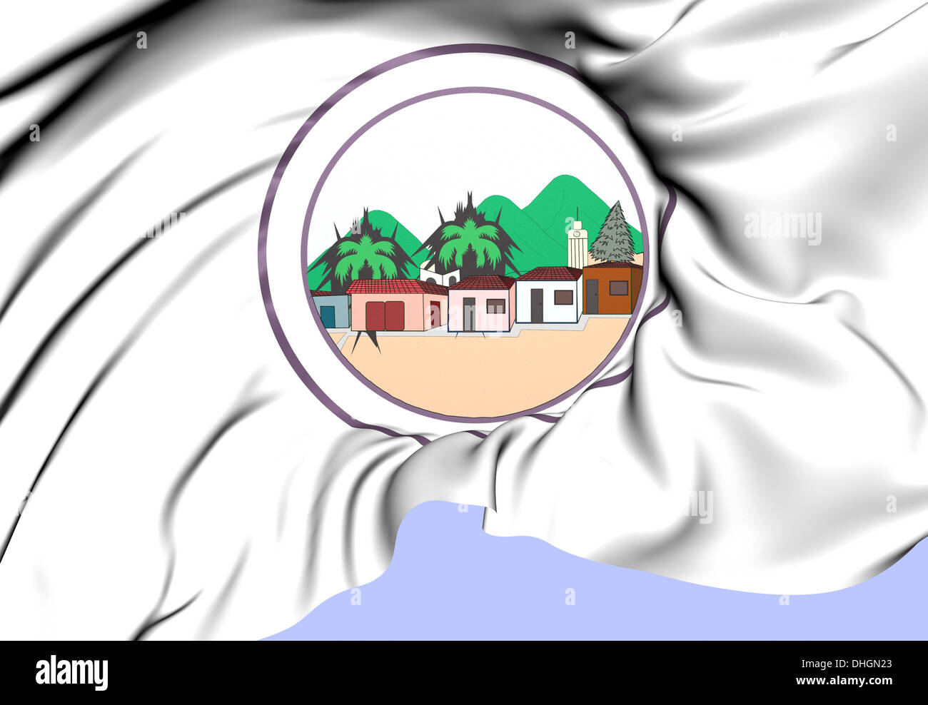 Flag of Madriz, Nicaragua. Close Up Stock Photo - Alamy