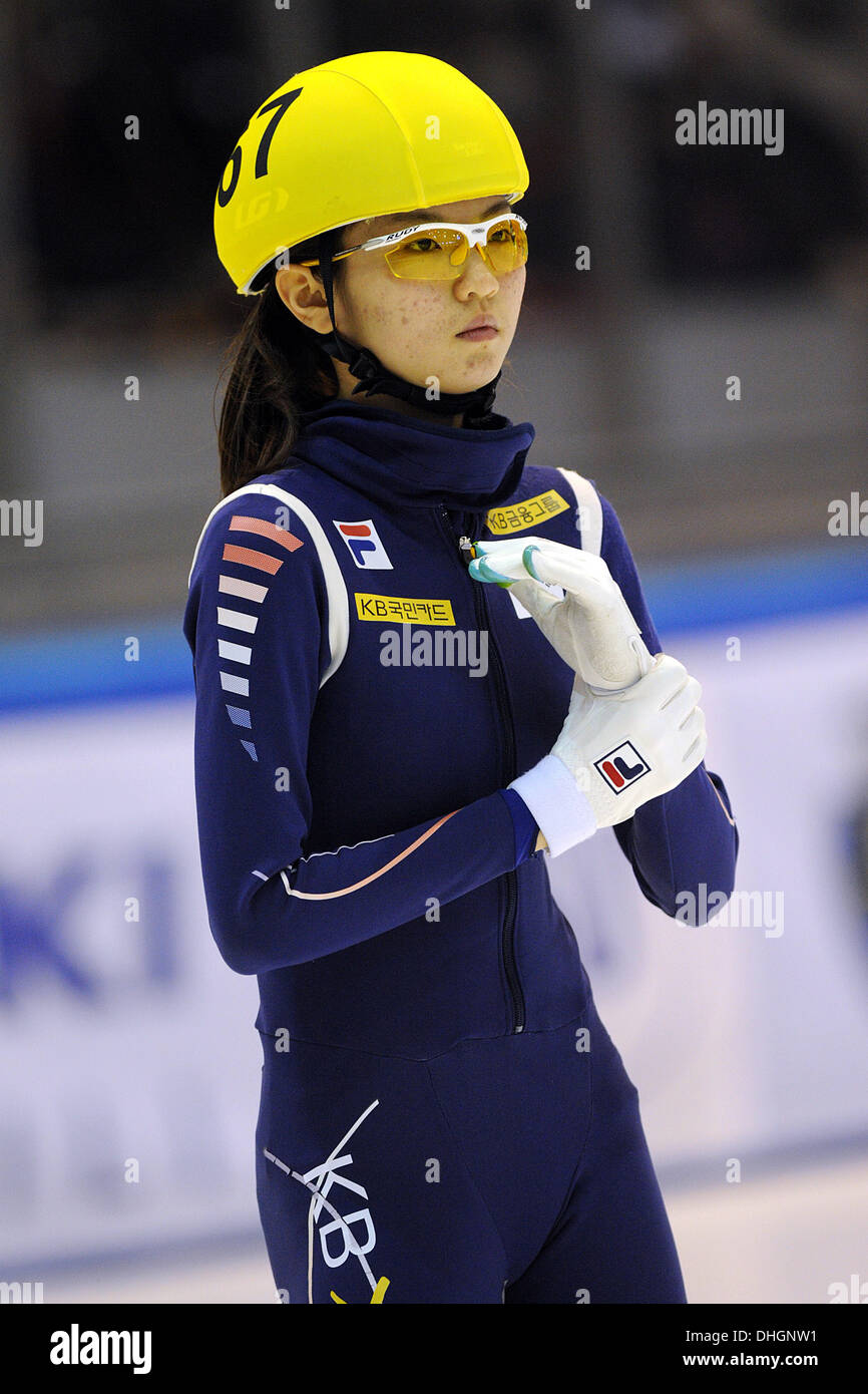 Torino, Italy. 10th Nov, 2013. Portrait of Suk He Shim from Korea ...