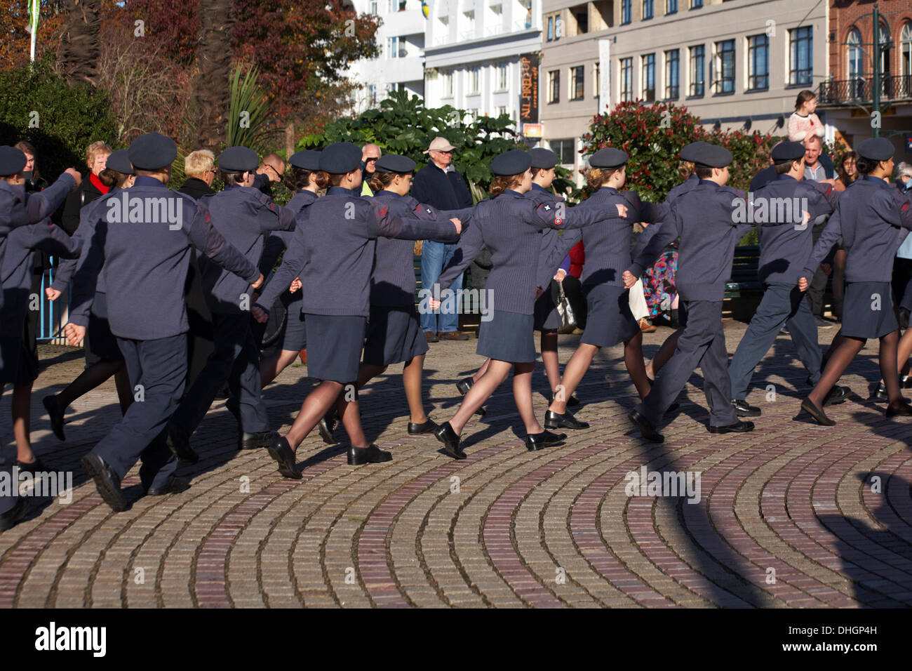 Female raf uk marching hi-res stock photography and images - Alamy