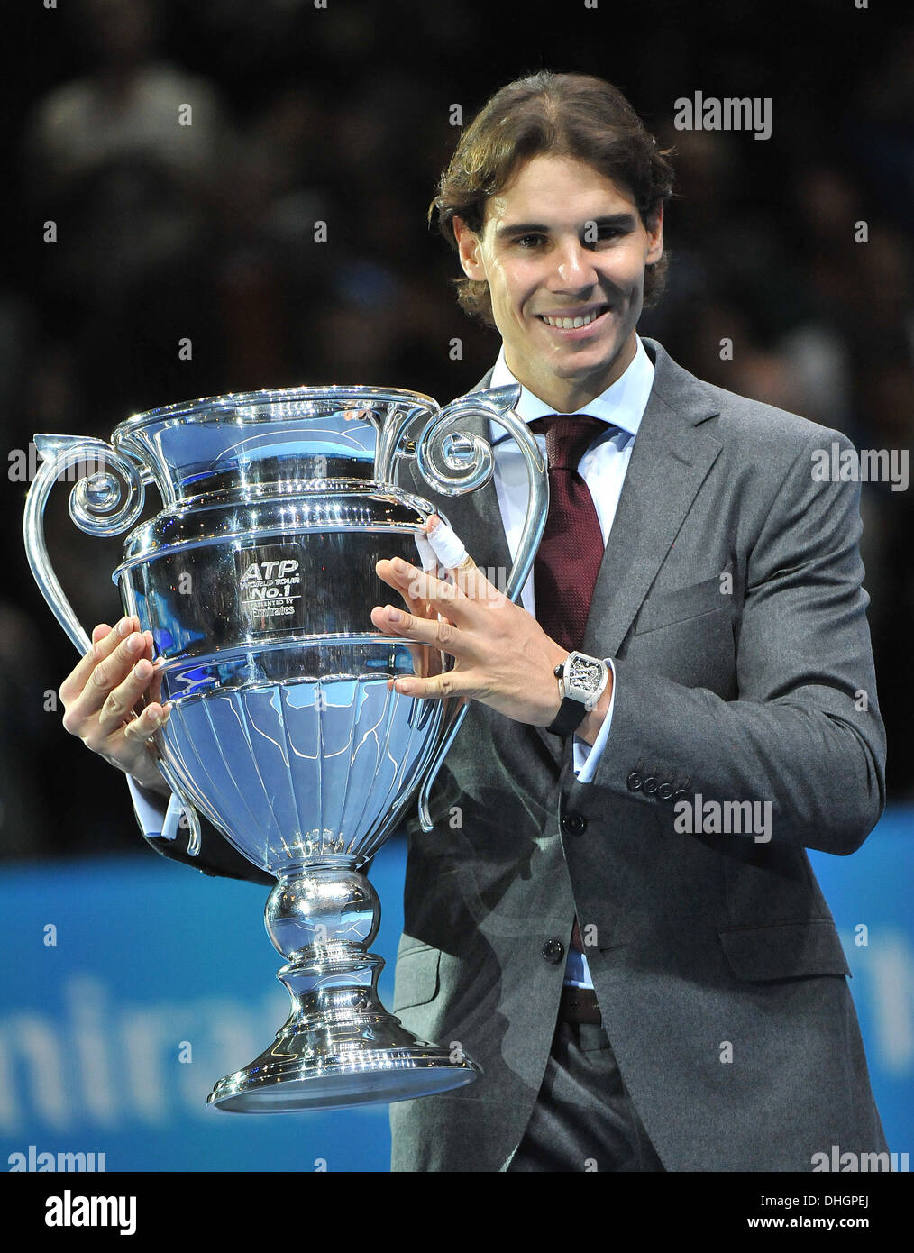 Rafael nadal trophy hi-res stock photography and images - Alamy