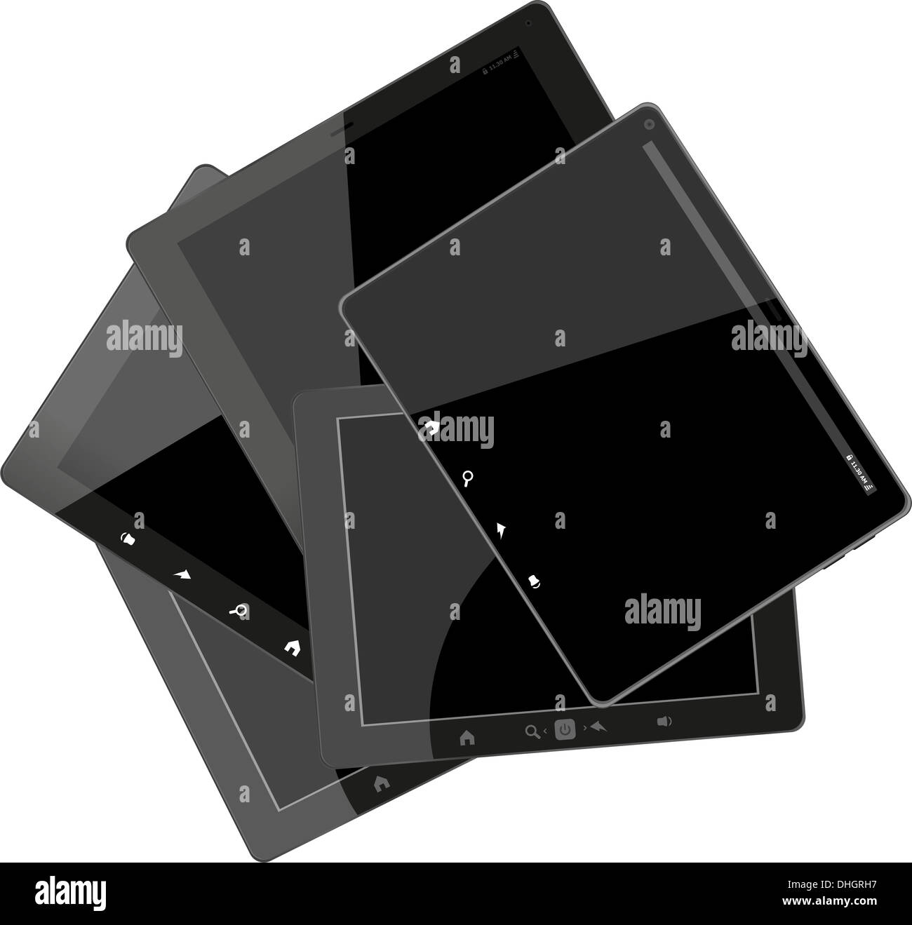 Screen set Black and White Stock Photos & Images - Alamy