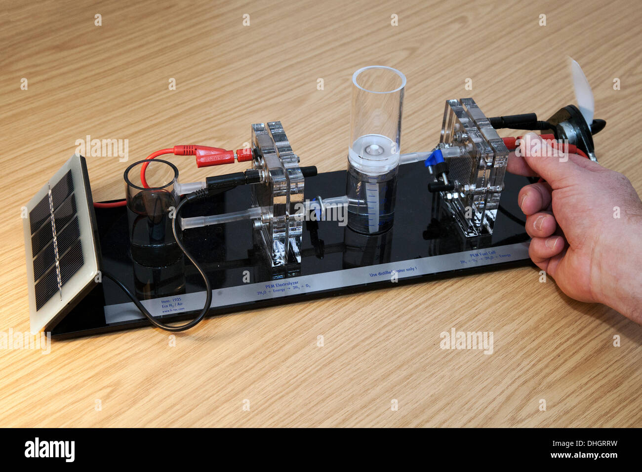Hydrogen production electrolyzer hi-res stock photography and images ...
