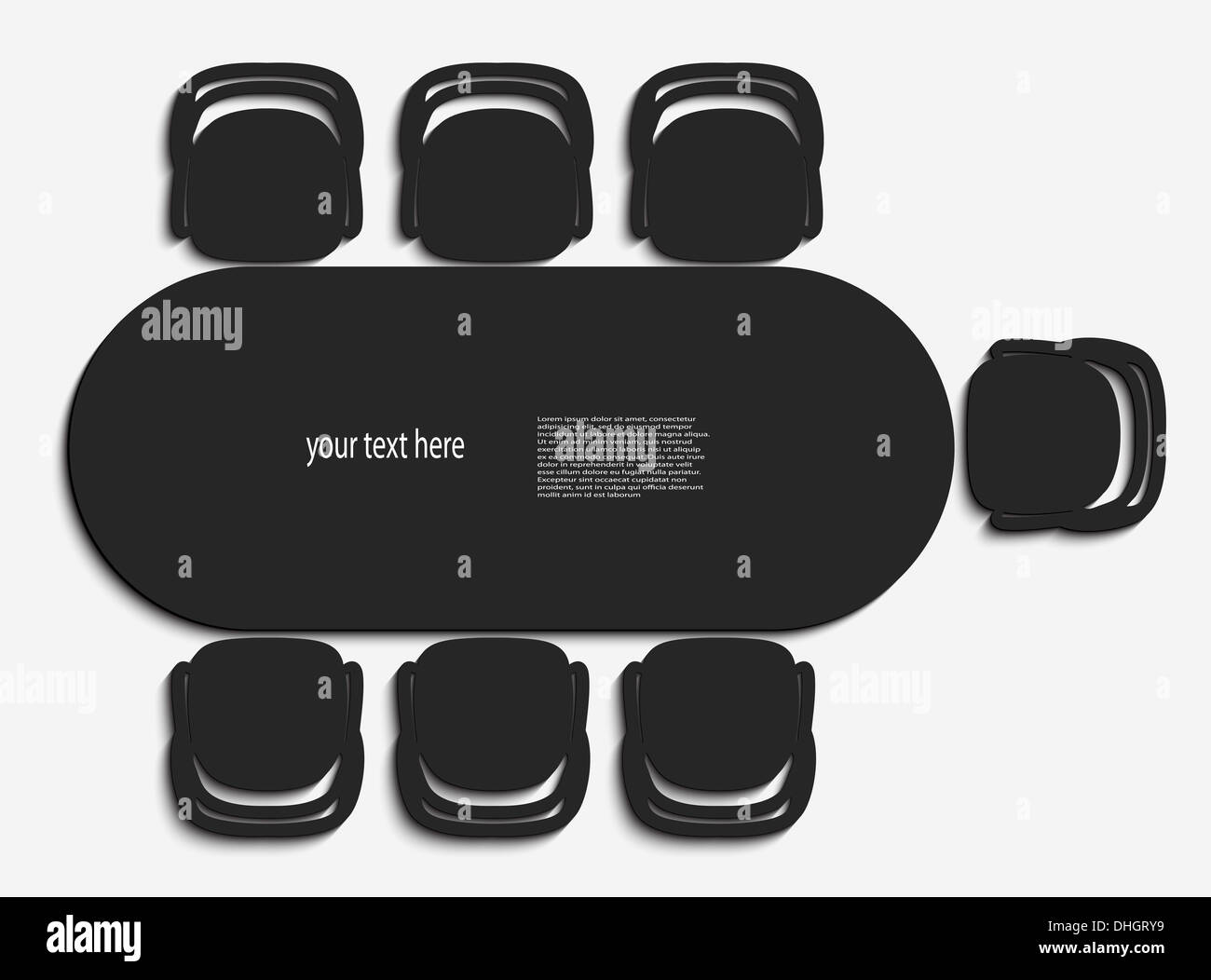 Meetings office Black and White Stock Photos & Images - Alamy