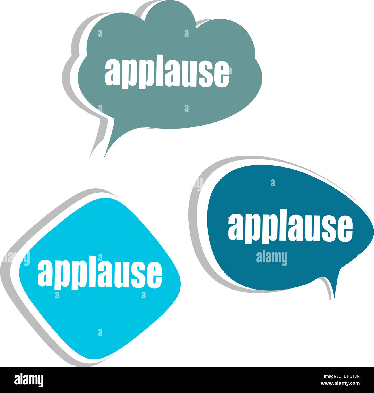 Applause text hi-res stock photography and images - Alamy