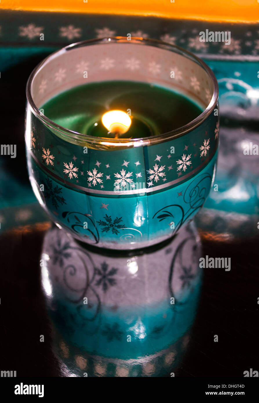 Reflection of candle hi-res stock photography and images - Alamy