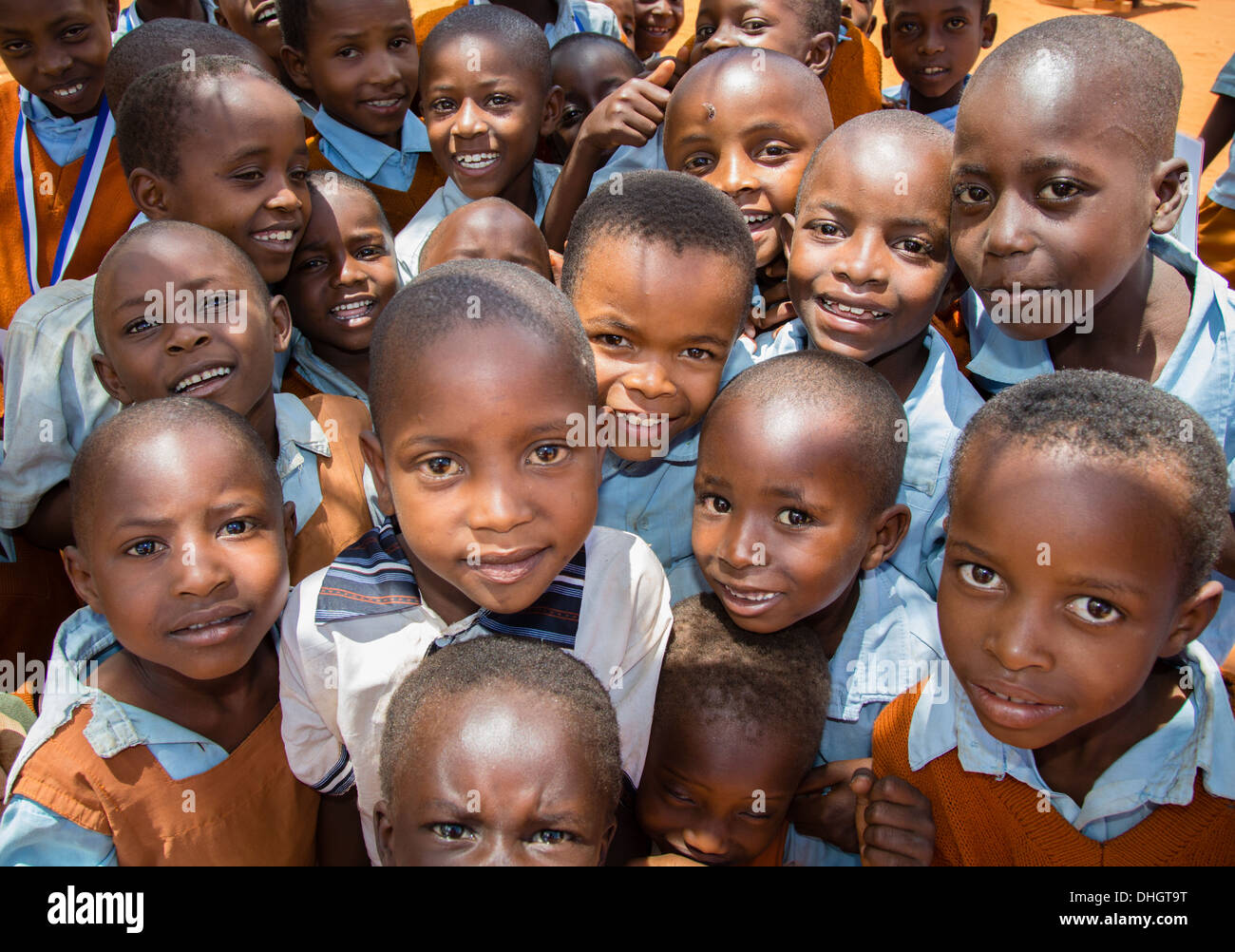 Crowded school children hi-res stock photography and images - Alamy