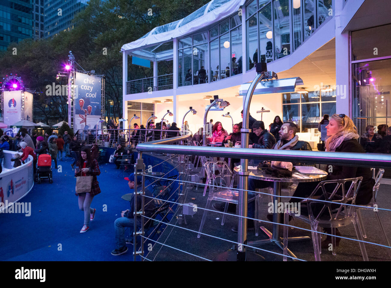 Celsiusº Restaurant in Bank of America Winter Village at Bryant Park ...