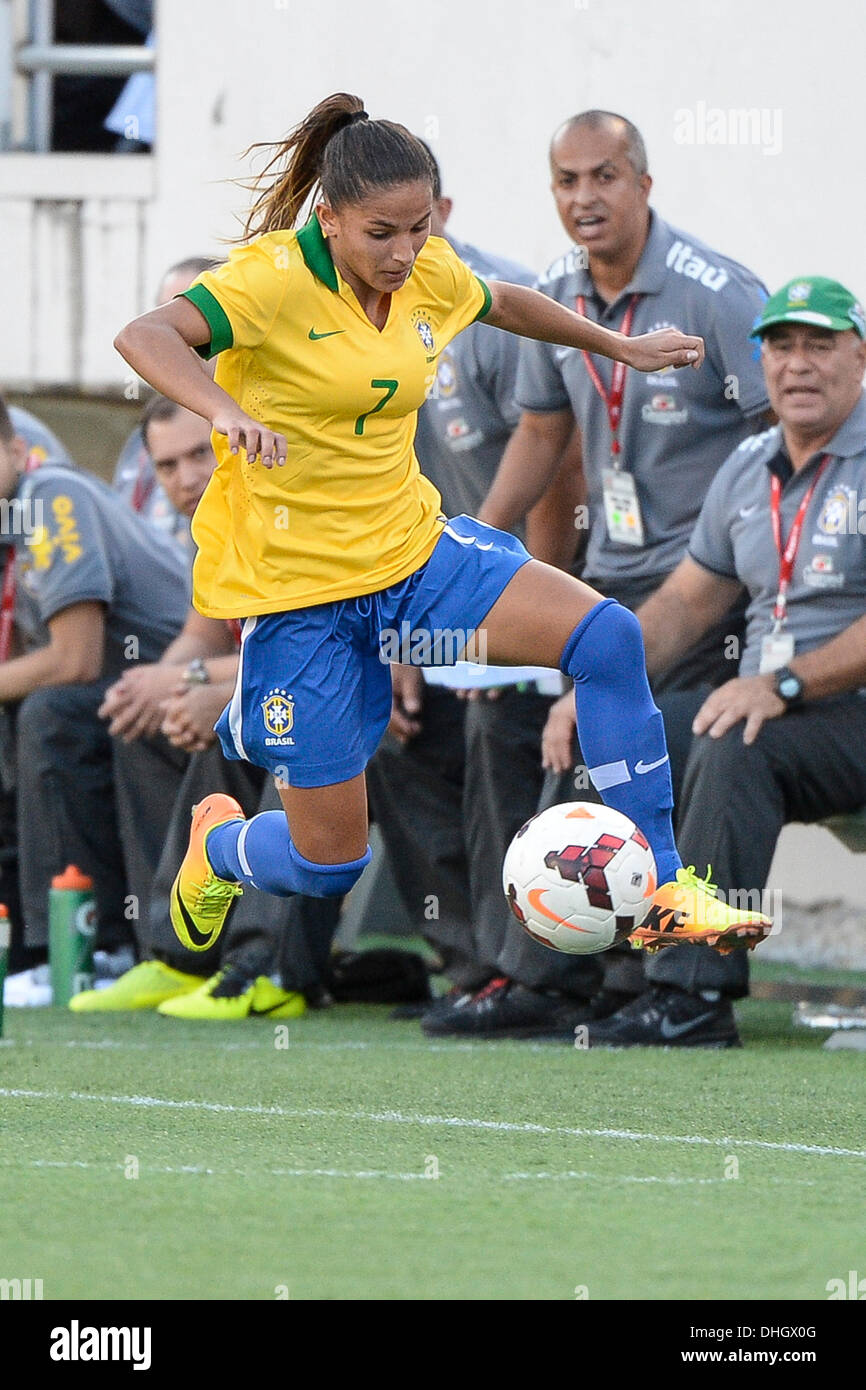 - Orlando, FL, USA: Brazil forward Debinha (7) during first half soccer ...