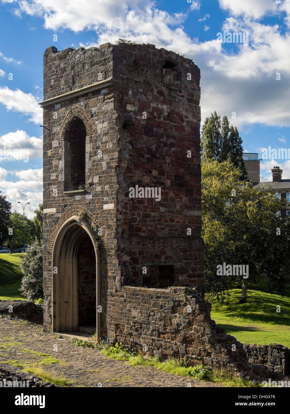 EXETER, DORSET, UK - OCTOBER 10, 2013: The Old Exe Bridge Stock Photo ...