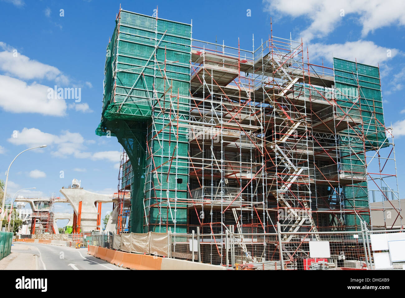 fragment view of the road under reconstruction Stock Photo - Alamy