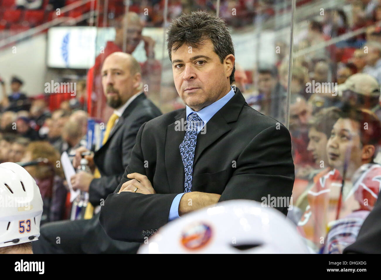 New York Islanders head coach Jack Capuano Stock Photo - Alamy