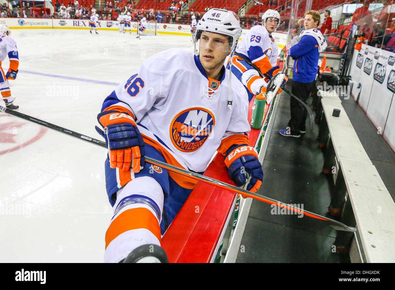 New York Islanders defenseman Matt Donovan Stock Photo - Alamy