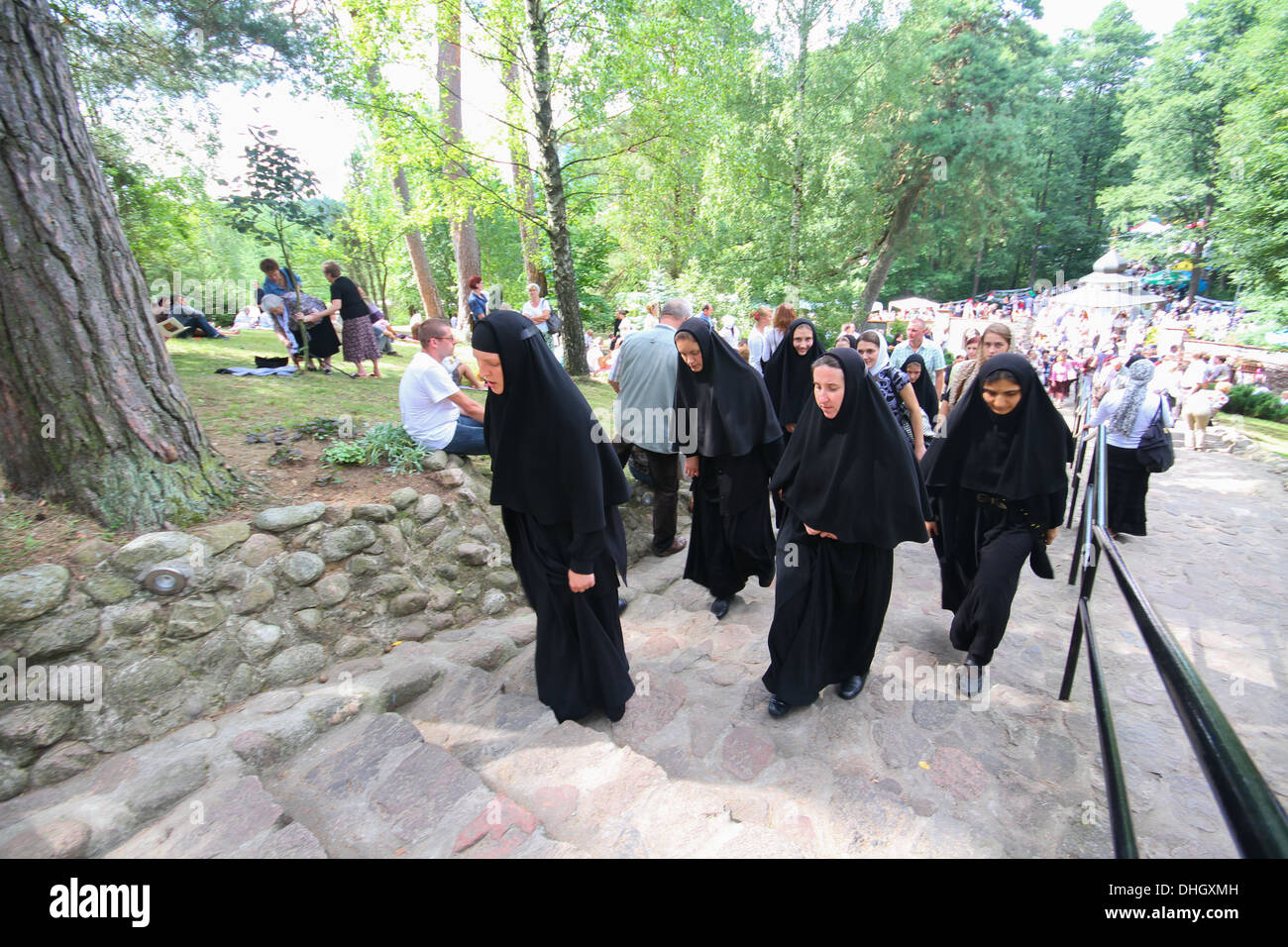Christian Orthodox Pilgrimages at the Holy mount of Grabarka in Poland ...