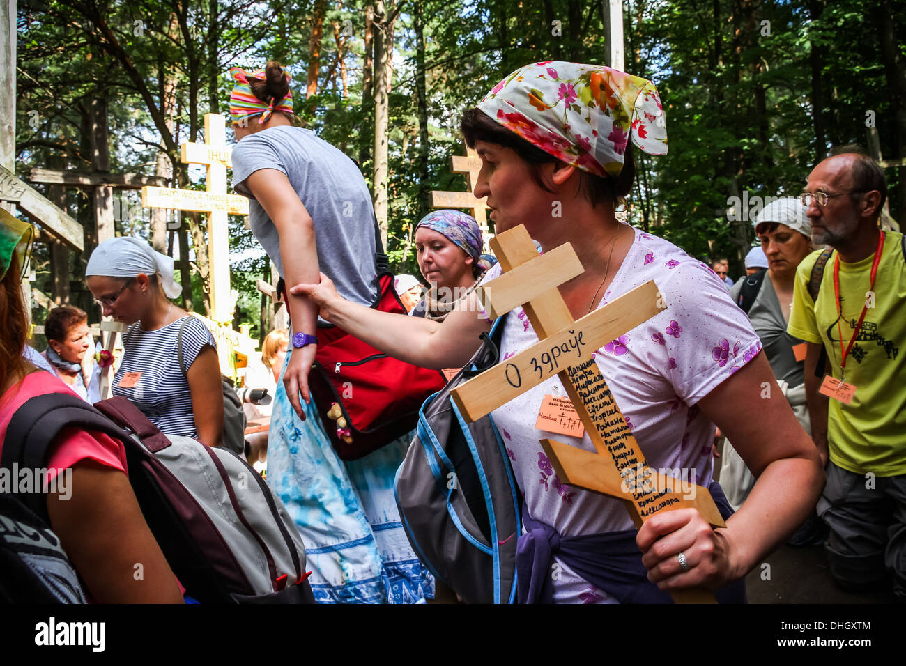 Christian Orthodox Pilgrimages at the Holy mount of Grabarka in Poland ...