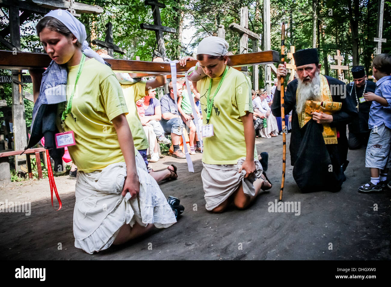 Christian Orthodox Pilgrimages at the Holy mount of Grabarka in Poland ...