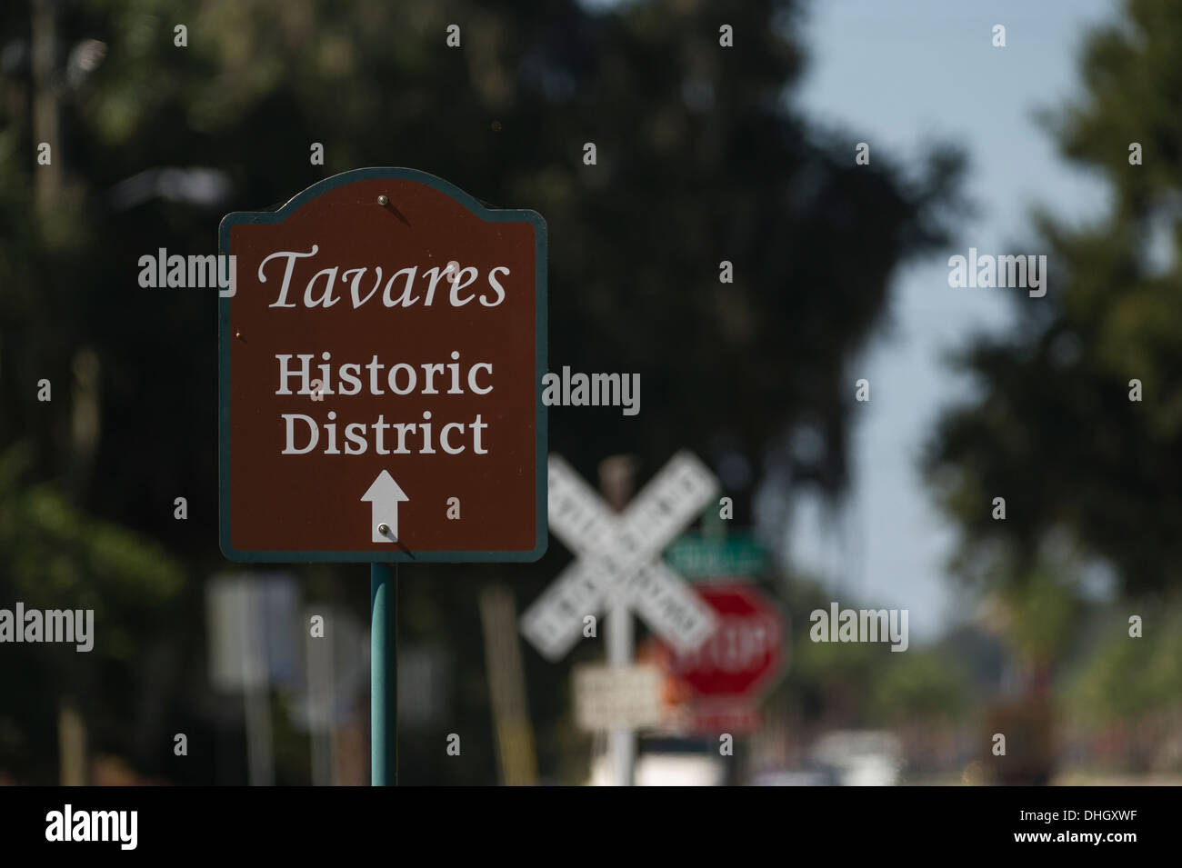Historic district sign hi-res stock photography and images - Alamy