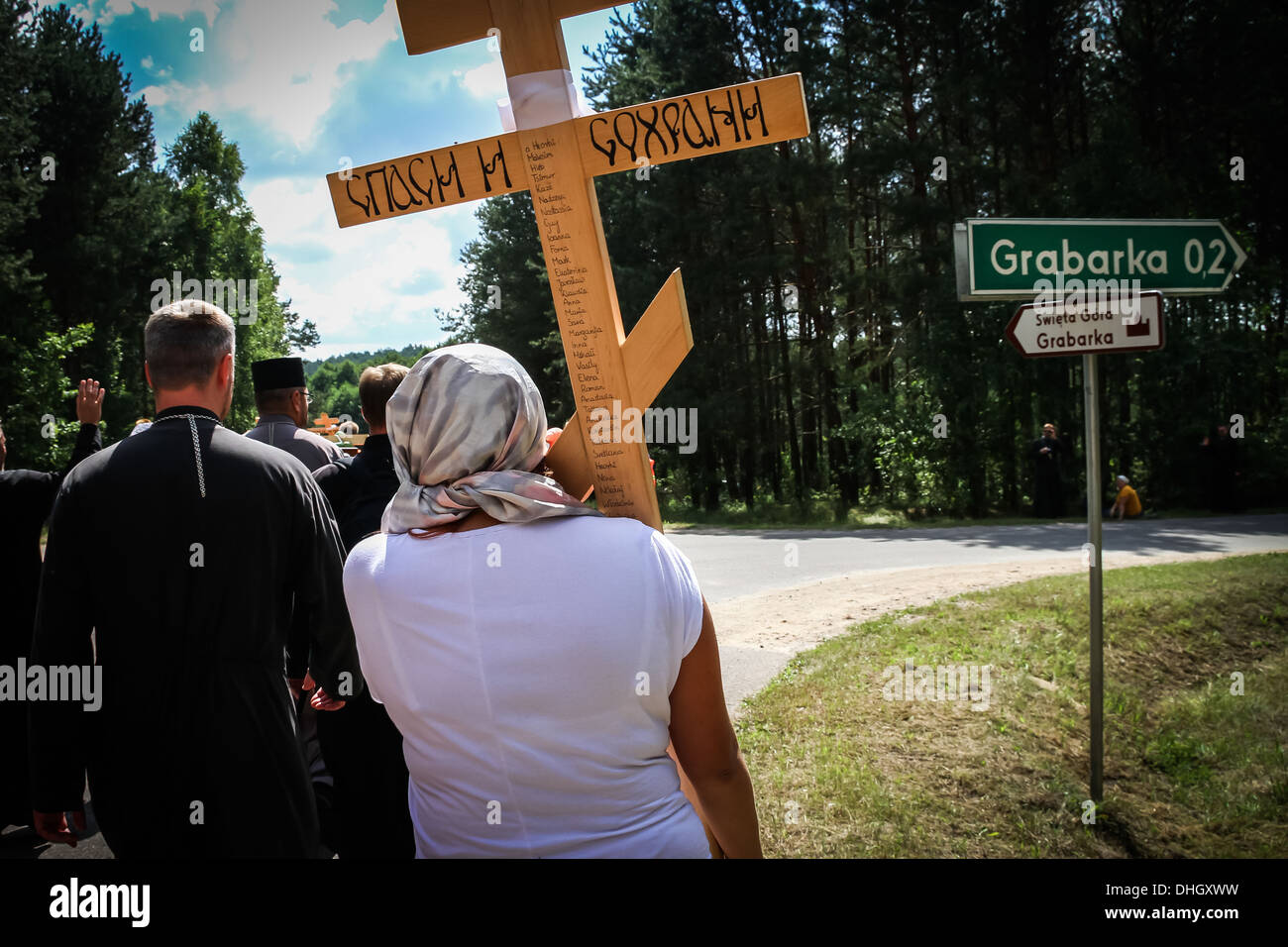 Christian Orthodox Pilgrimages at the Holy mount of Grabarka in Poland ...