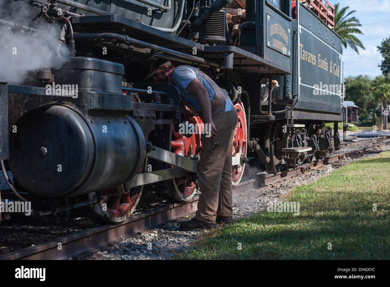 Locomotive Wood burning Steam Train located in Tavares, Florida and ...