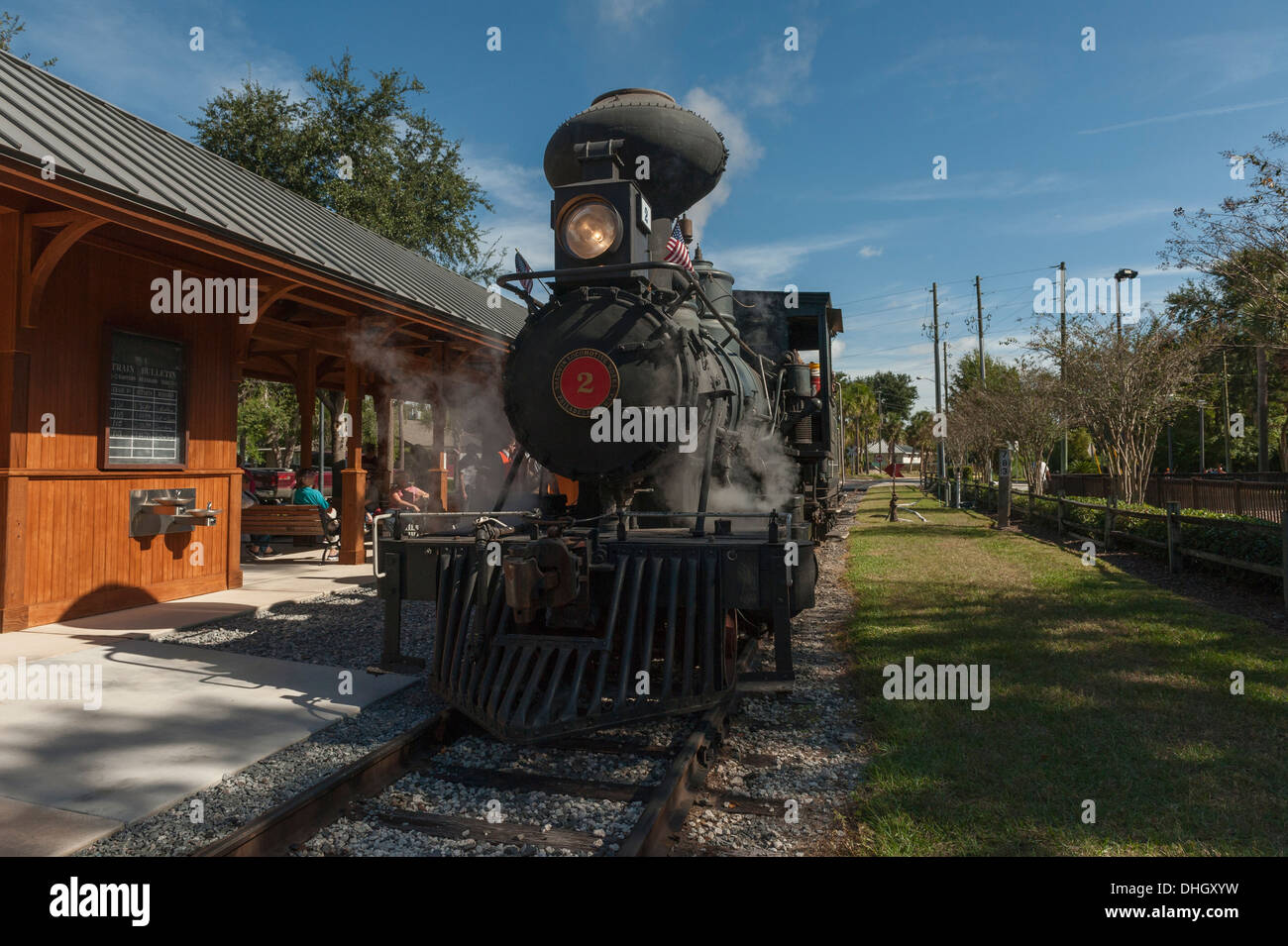Locomotive Wood burning Steam Train located in Tavares, Florida and ...