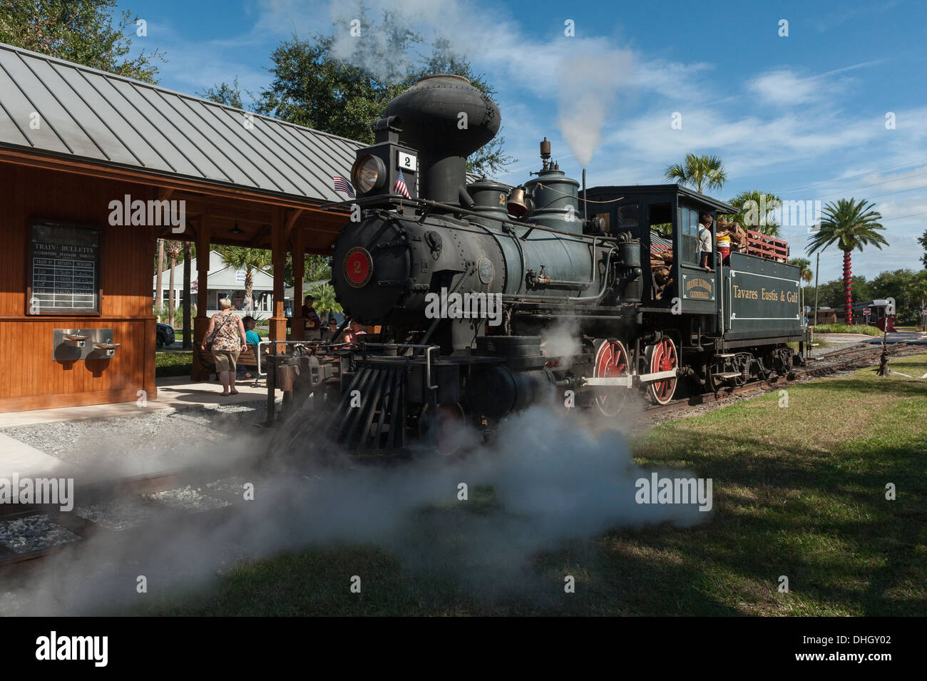 Locomotive Wood burning Steam Train located in Tavares, Florida and ...