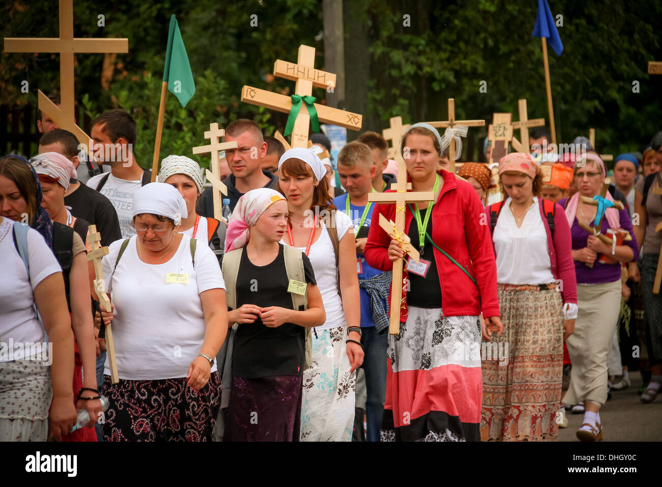 Christian Orthodox Pilgrimage to the Holy mount of Grabarka in Poland ...