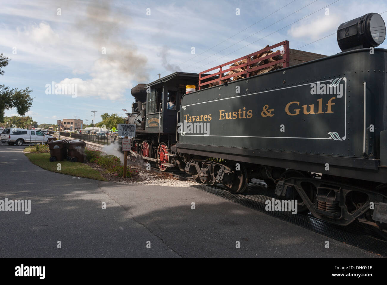 Locomotive Wood burning Steam Train located in Tavares, Florida and ...