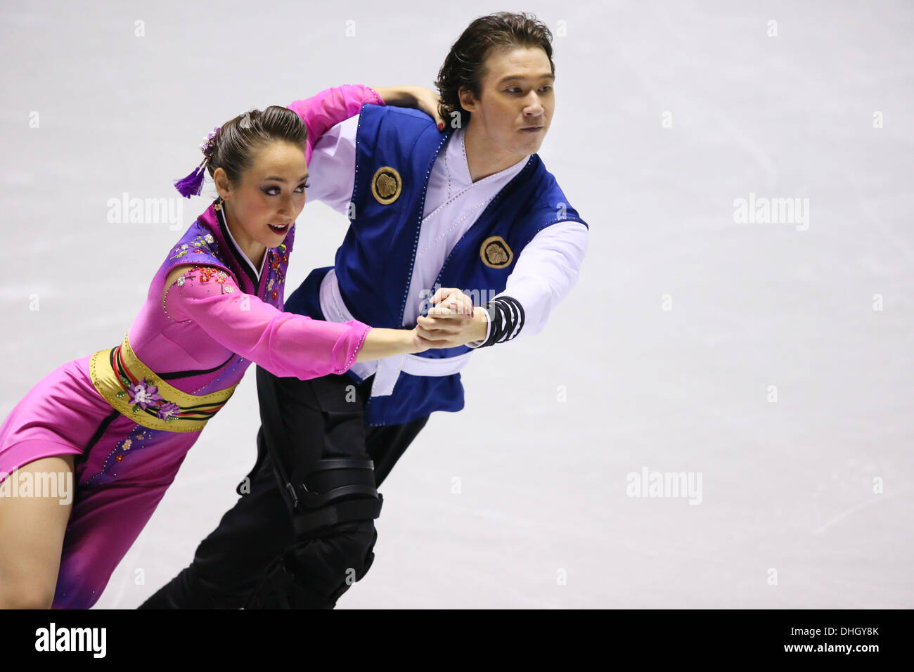Yoyogi 1st Gymnasium, Tokyo, Japan. 10th Nov, 2013. Cathy Reed & Chris ...