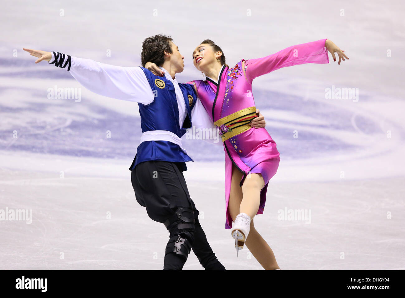 Yoyogi 1st Gymnasium, Tokyo, Japan. 10th Nov, 2013. Cathy Reed & Chris Reed (JPN), NOVEMBER 10 ...