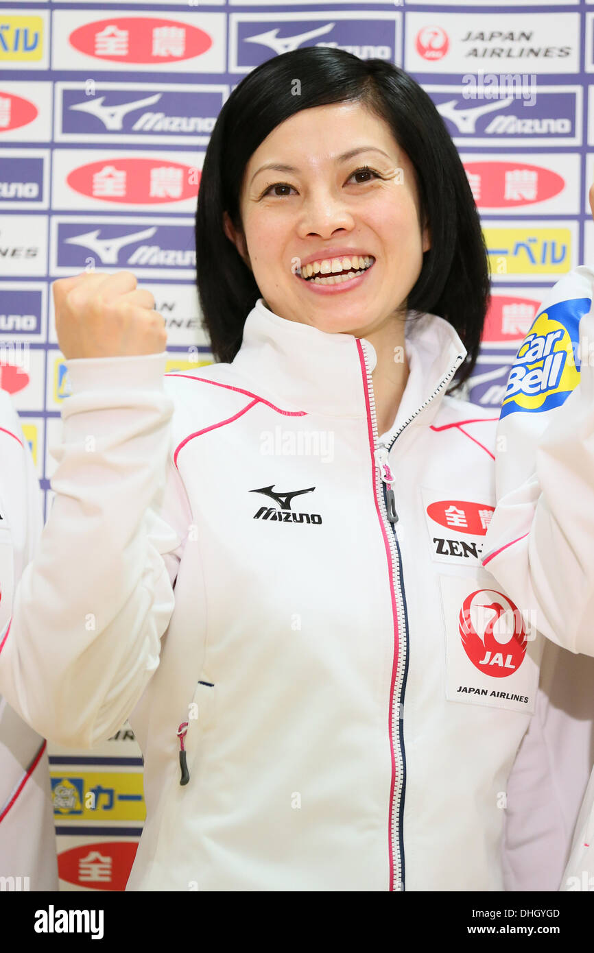 Yumie Funayama (JPN), NOVBEMBER 9, 2013 - Curling : Japanese Men's and ...