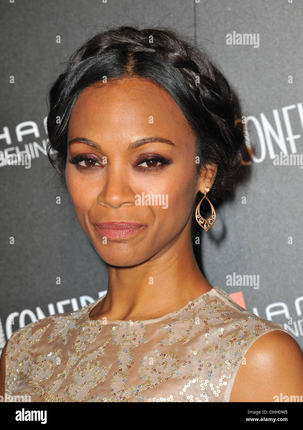 Los Angeles, California, USA. 10th Nov, 2013. Zoe Saldana attending the ...