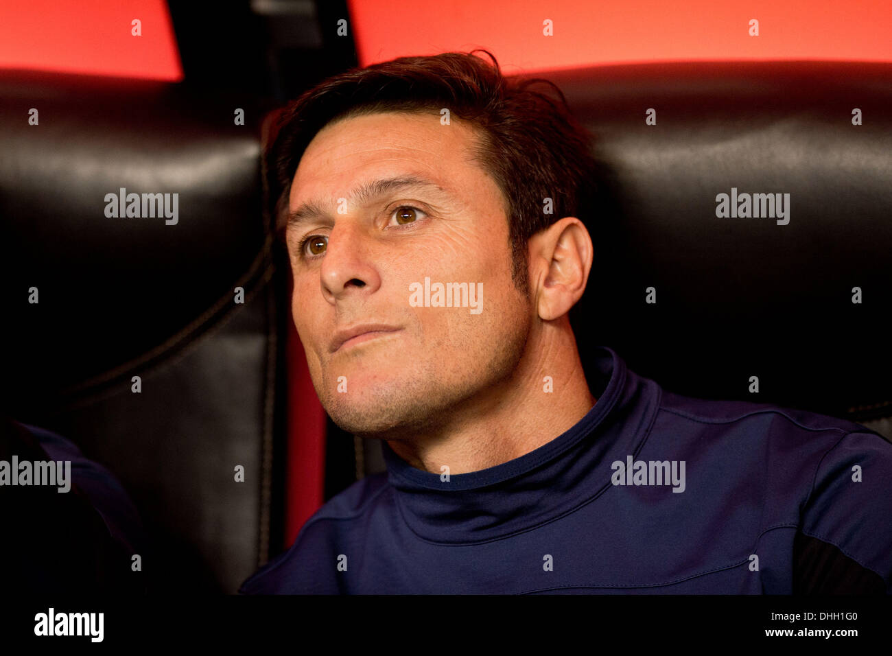 Milan, Italy. 9th Nov, 2013. Javier Zanetti (Inter) Football / Soccer ...