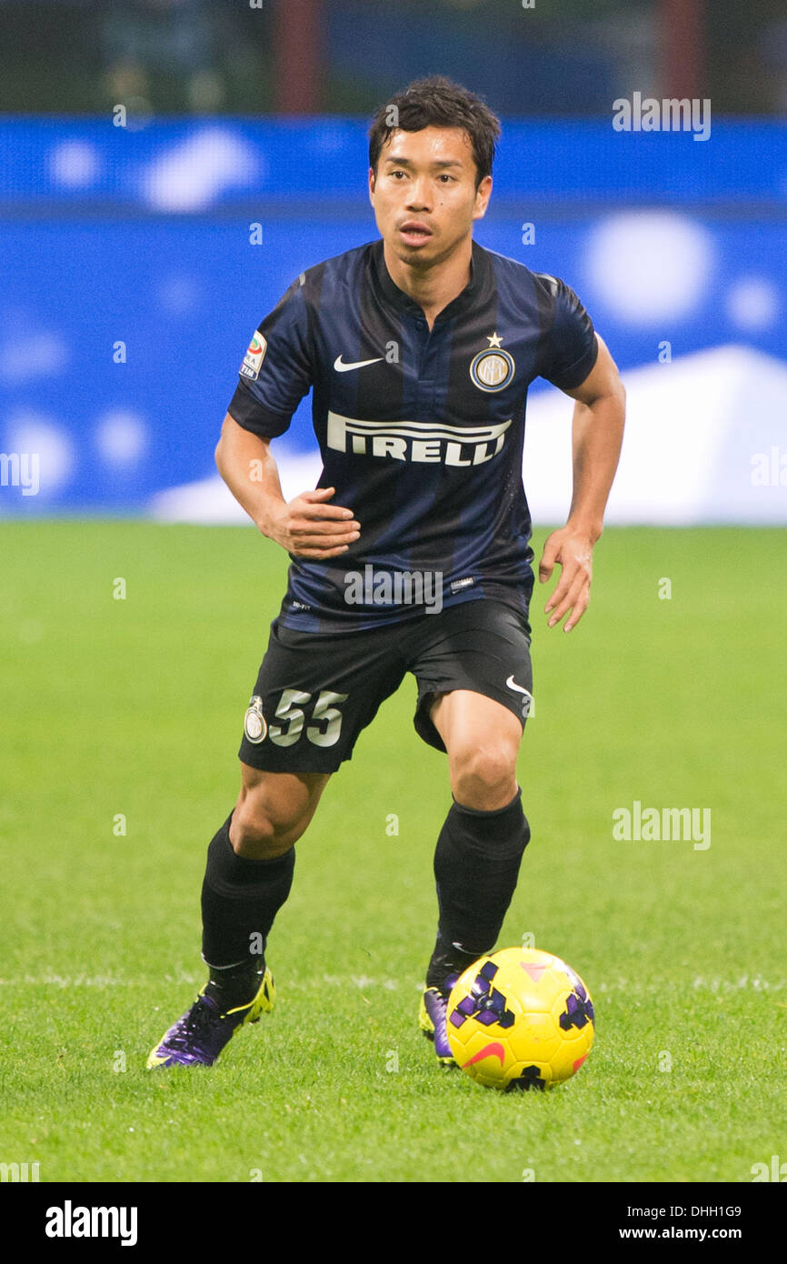Milan, Italy. 9th Nov, 2013. Yuto Nagatomo (Inter) Football / Soccer ...