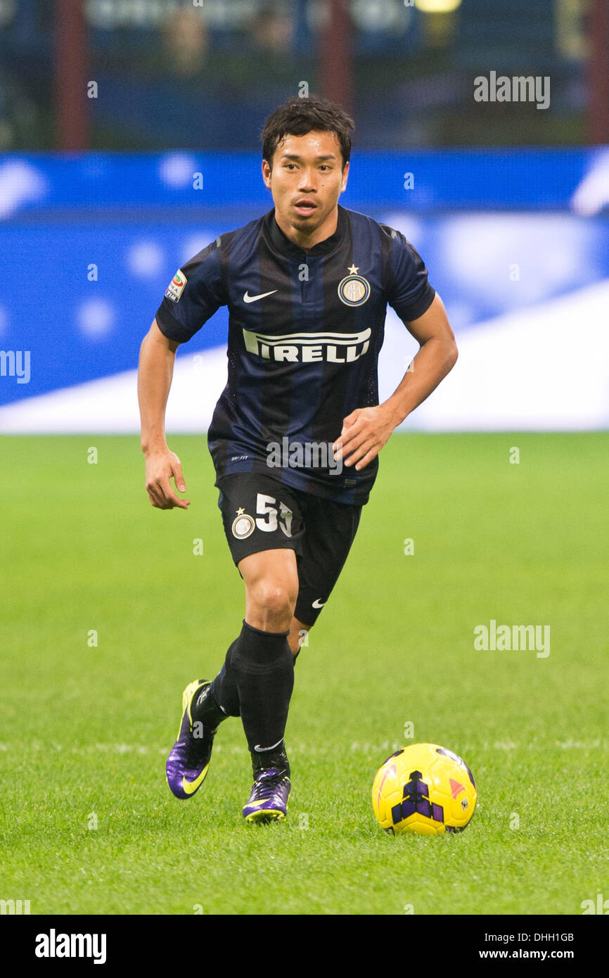 Milan, Italy. 9th Nov, 2013. Yuto Nagatomo (Inter) Football / Soccer ...