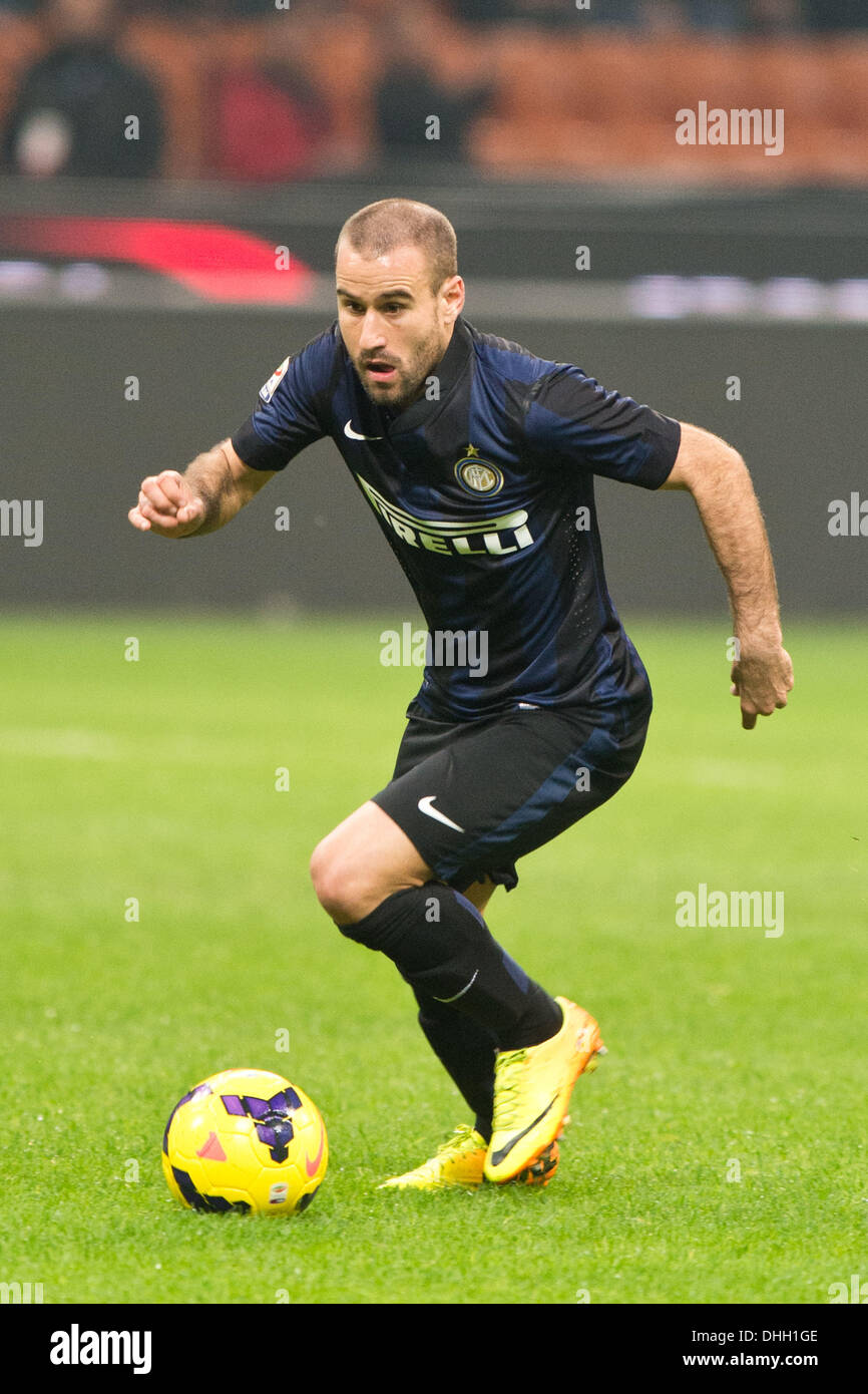 Milan, Italy. 9th Nov, 2013. Rodrigo Palacio (Inter) Football / Soccer ...