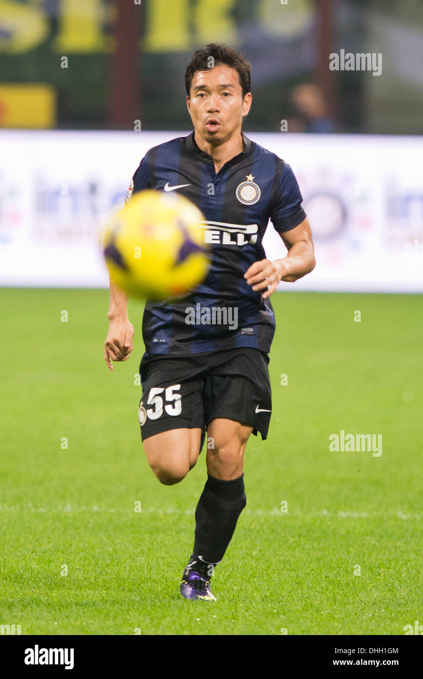 Milan, Italy. 9th Nov, 2013. Yuto Nagatomo (Inter) Football / Soccer ...
