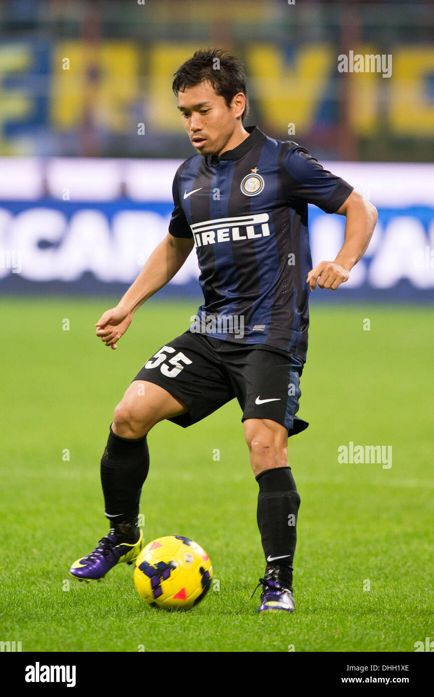 Milan, Italy. 9th Nov, 2013. Yuto Nagatomo (Inter) Football / Soccer ...