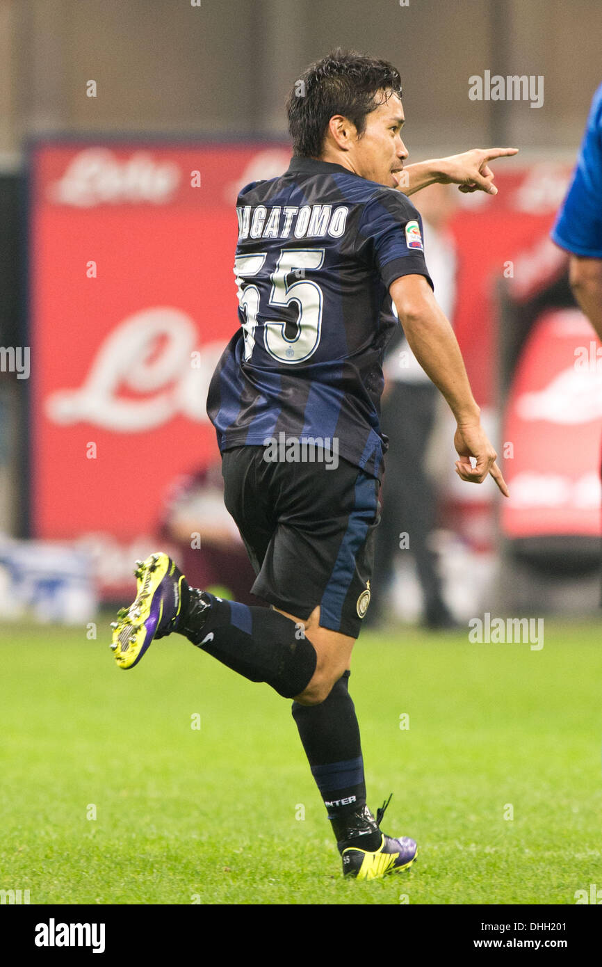 Milan, Italy. 9th Nov, 2013. Yuto Nagatomo (Inter) Football / Soccer ...