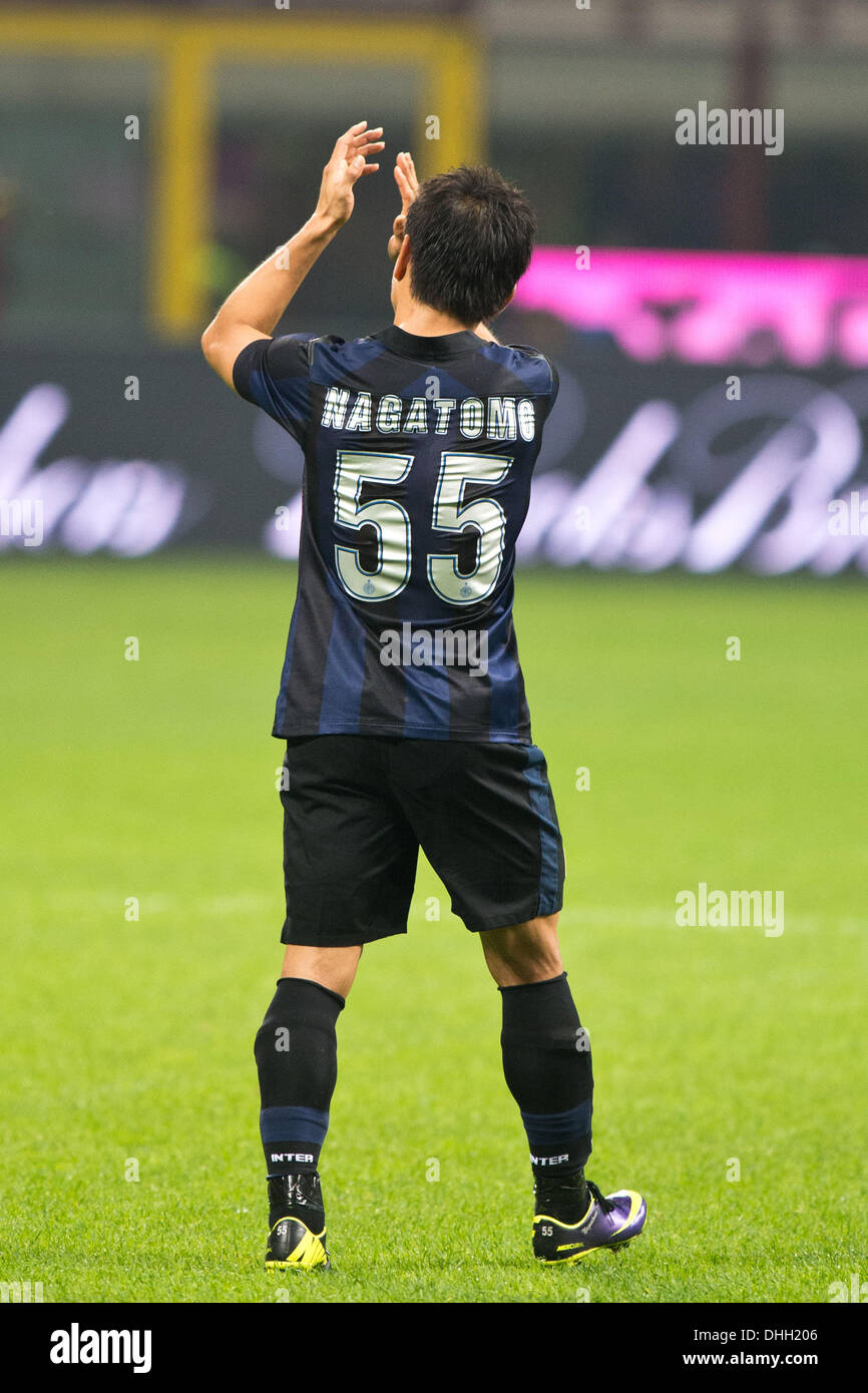 Milan, Italy. 9th Nov, 2013. Yuto Nagatomo (Inter) Football / Soccer ...