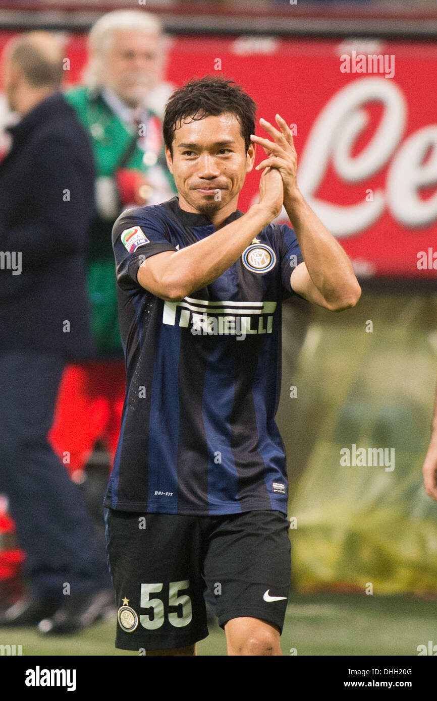 Milan, Italy. 9th Nov, 2013. Yuto Nagatomo (Inter) Football / Soccer ...