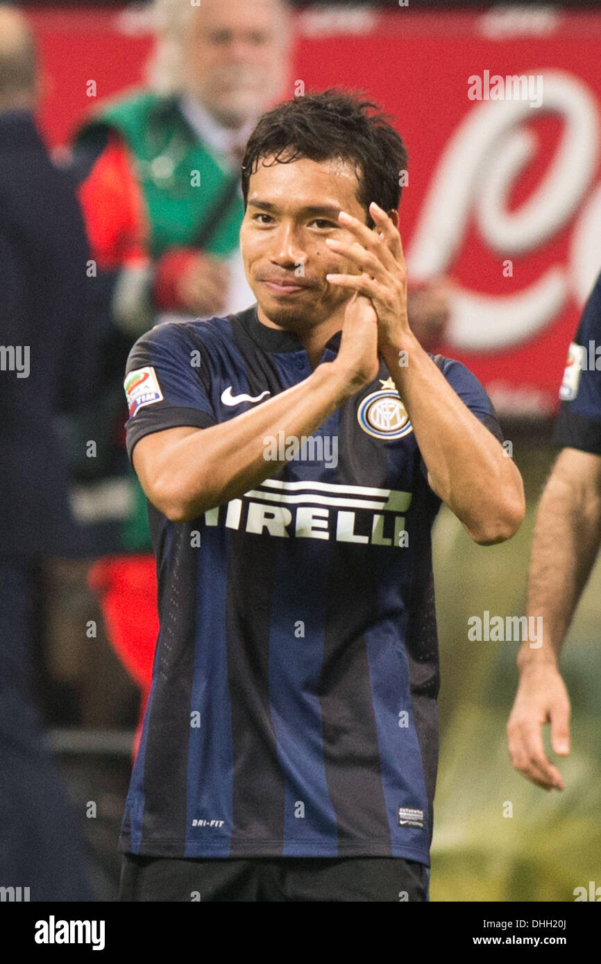 Milan, Italy. 9th Nov, 2013. Yuto Nagatomo (Inter) Football / Soccer ...