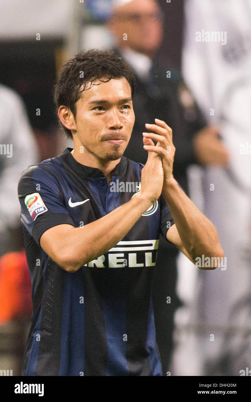Milan, Italy. 9th Nov, 2013. Yuto Nagatomo (Inter) Football / Soccer ...